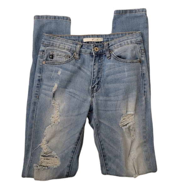 KanCan | Jeans | Kancan Light Wash Distressed Ripped Skinny Jeans 25 ...